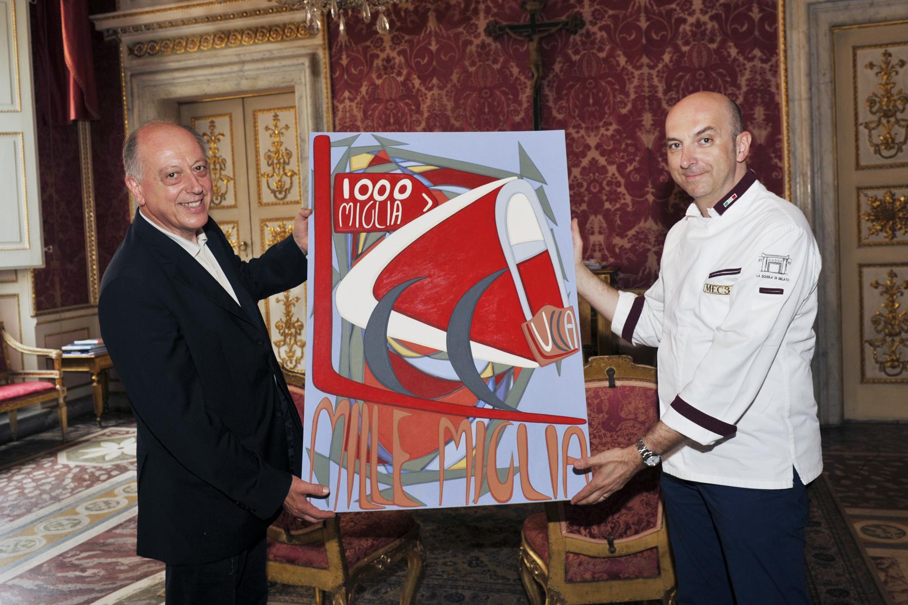 Pacini dona un quadro sulle Mille Miglia al Comune di Lucca » Gazzetta ...